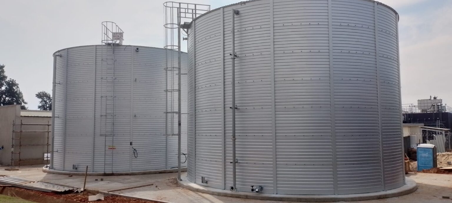 Industrial and Commercial Steel Water Tanks in Southern Africa